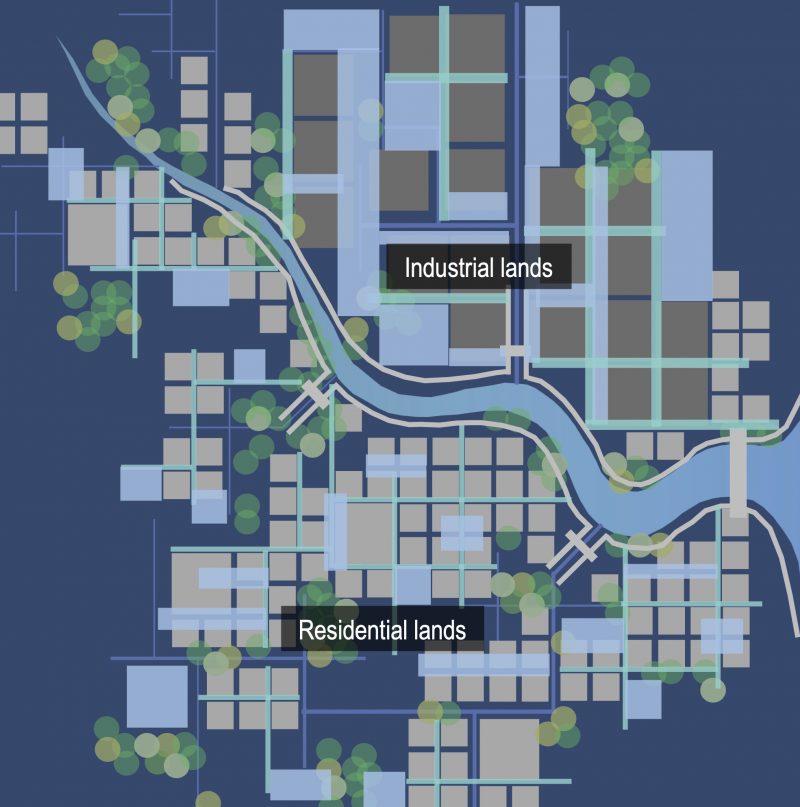 Industrial land flood mitigation Credit Suphicha Muangsri